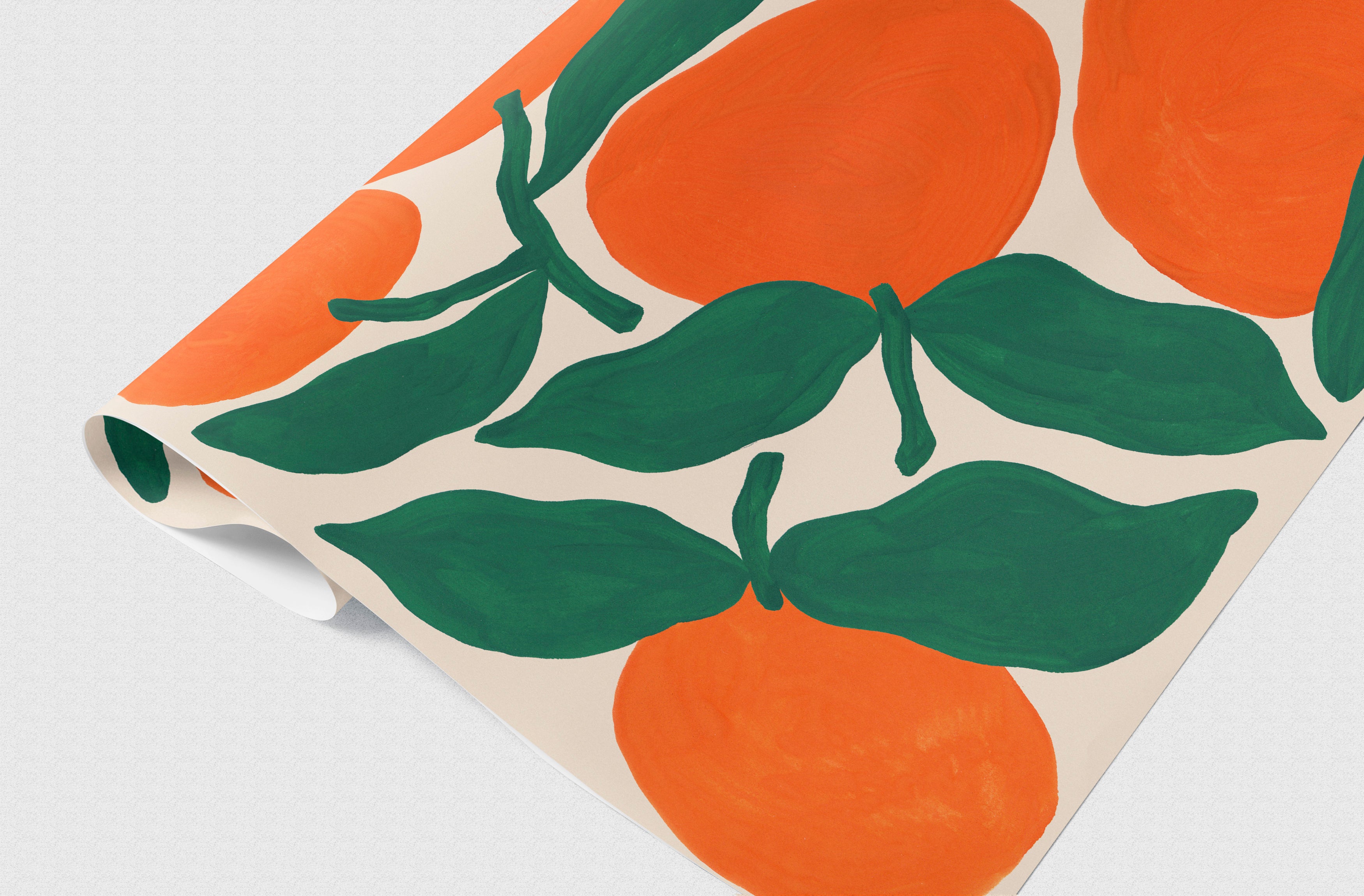 Tangerines Gift Wrap– Evermade