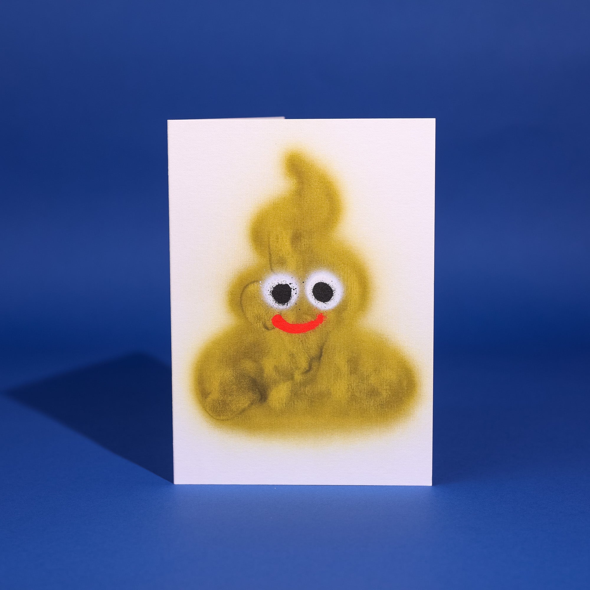 Poop Greetings Card by Jon Burgerman– Evermade