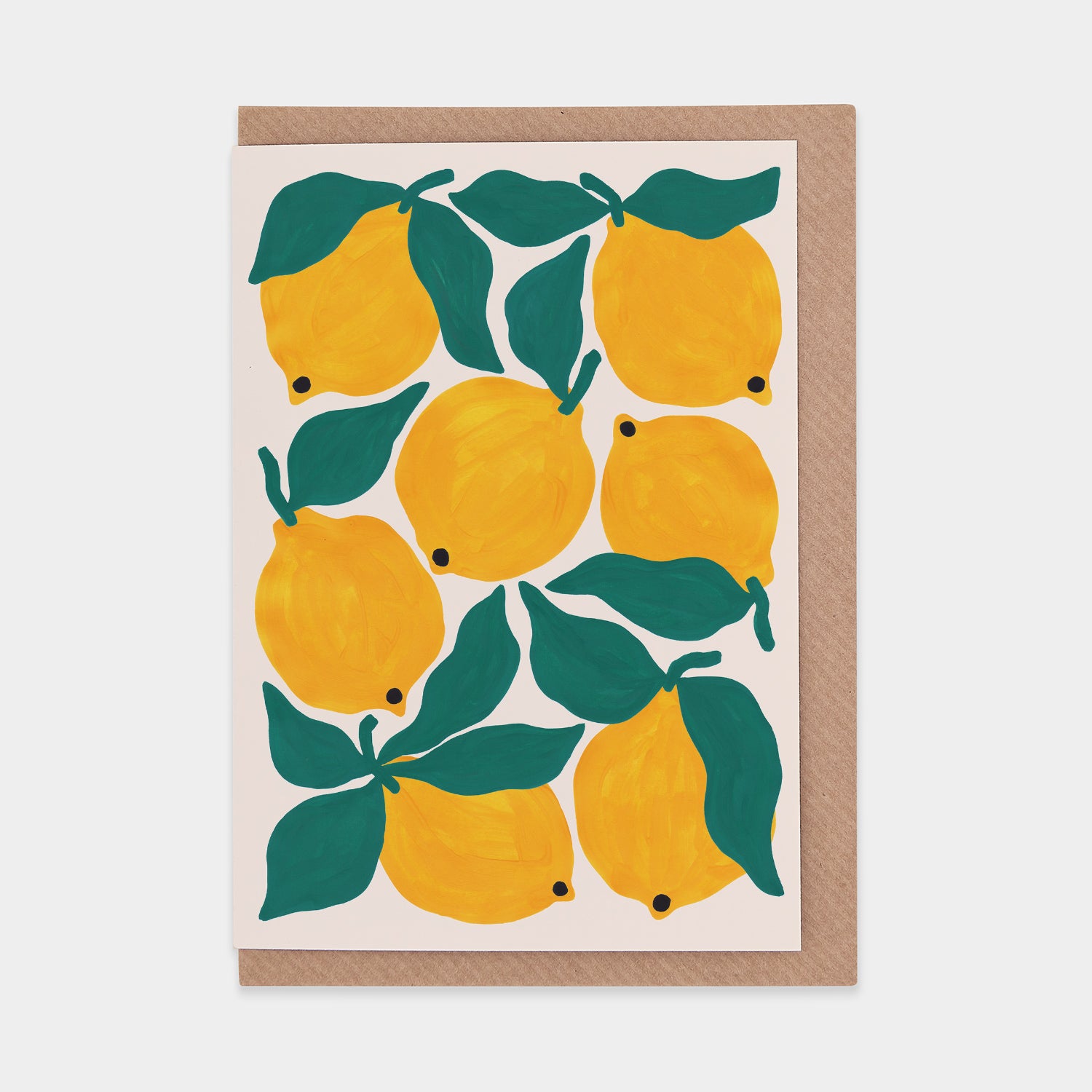 Lemons Greetings Card– Evermade