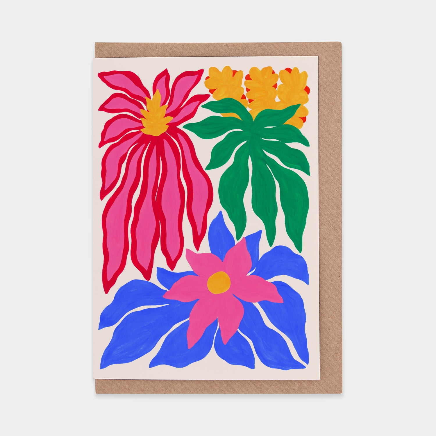 Bromeliads WWF Greetings Card– Evermade