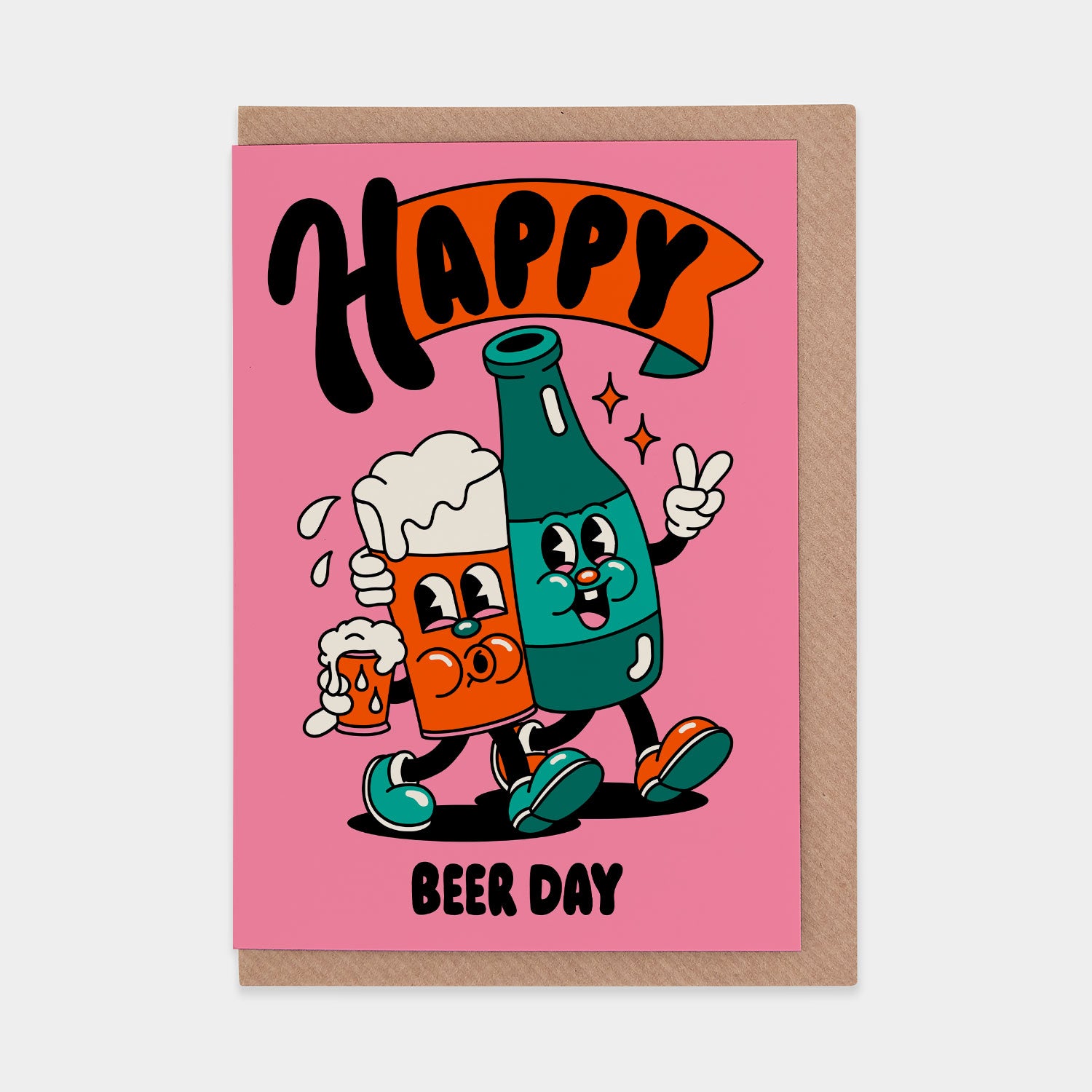 Happy Beer Day Greetings Card– Evermade