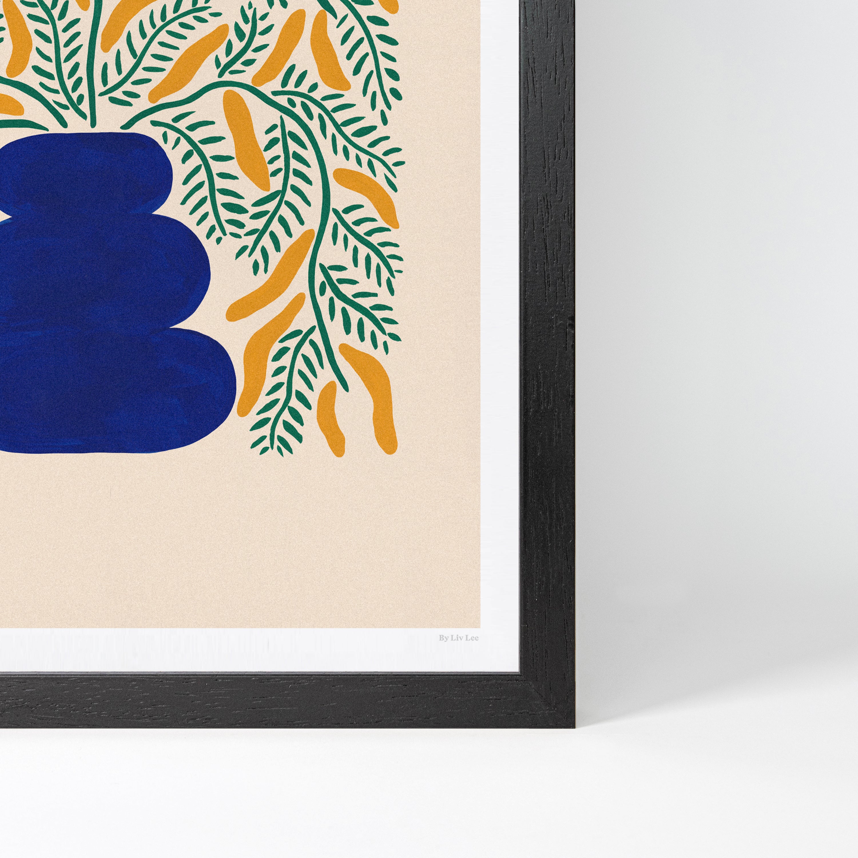 Loosey Goosey Wattle Art Print by Liv Lee– Evermade