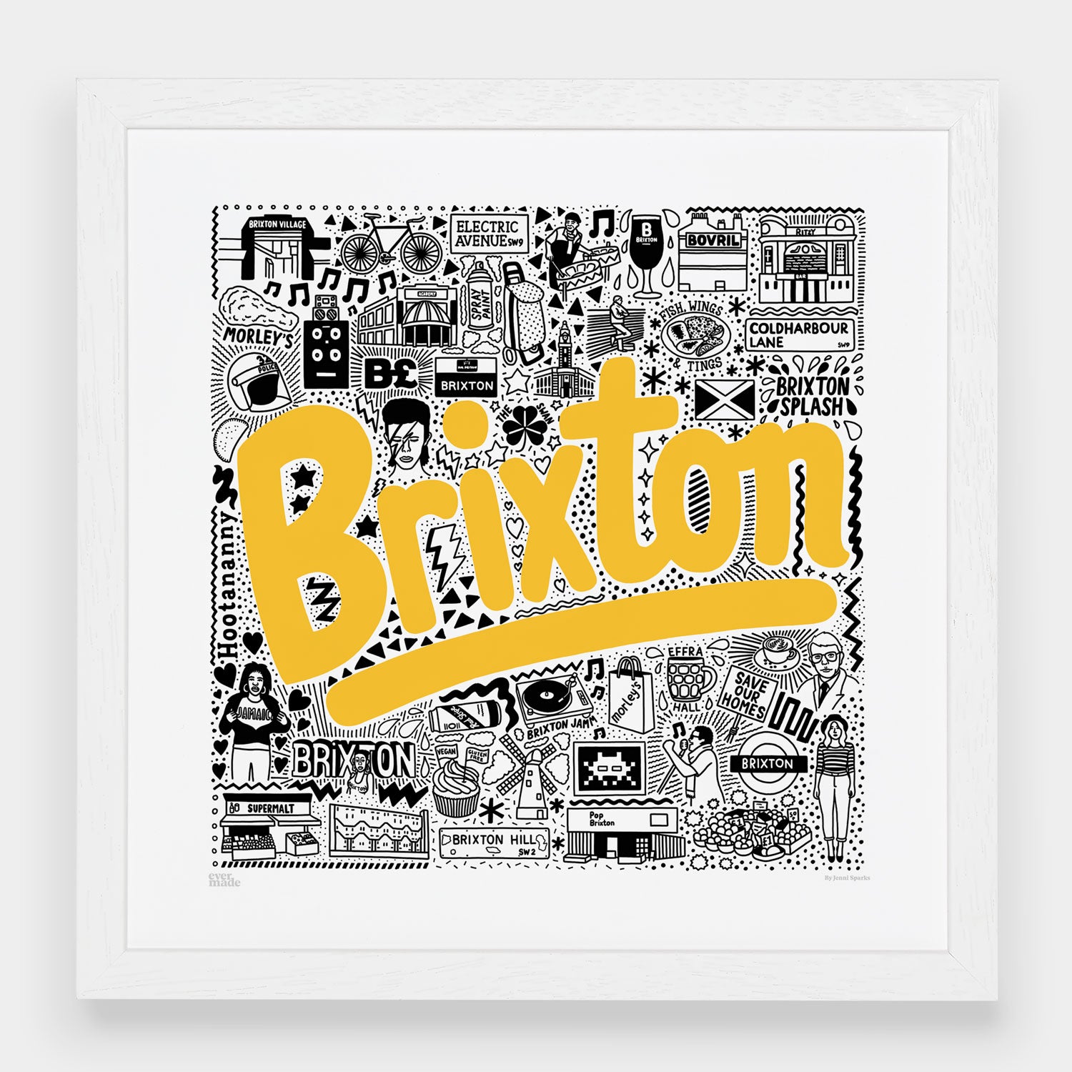 Brixton Hometown Print– Evermade