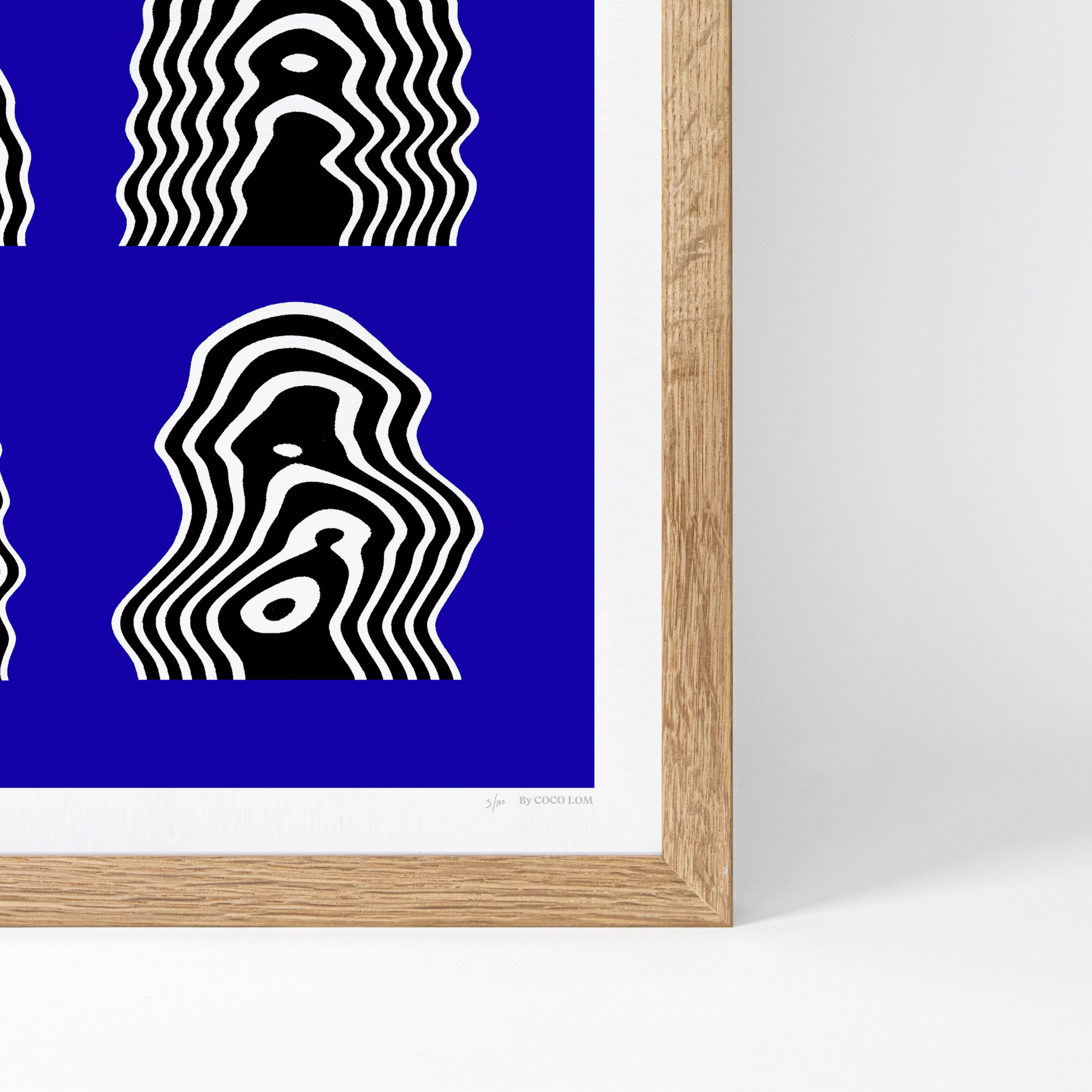 Sky Vibrations Art Print by Coco Lom - NHS Rainbow– Evermade