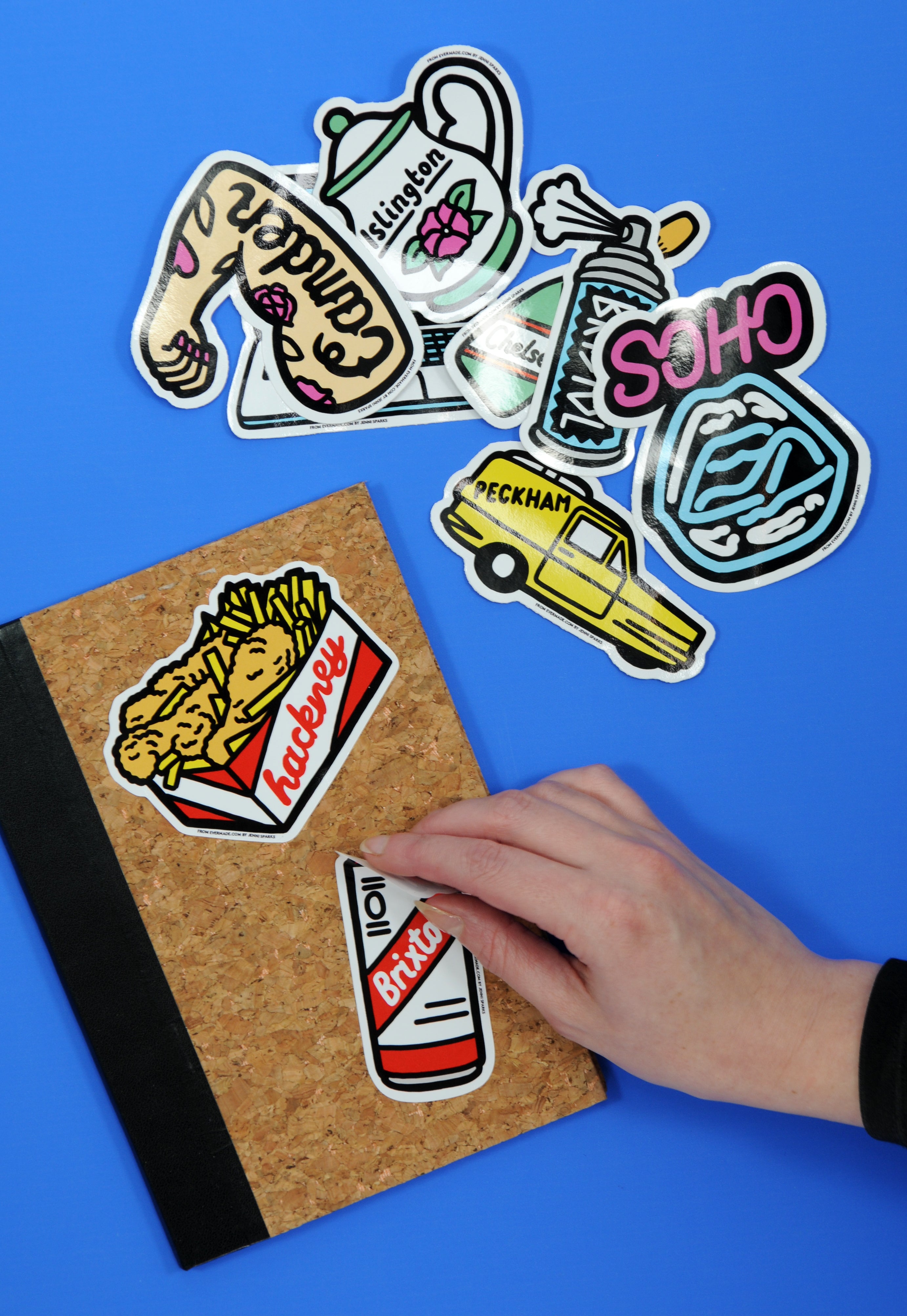Jenni Sparks Hometown Stickers– Evermade