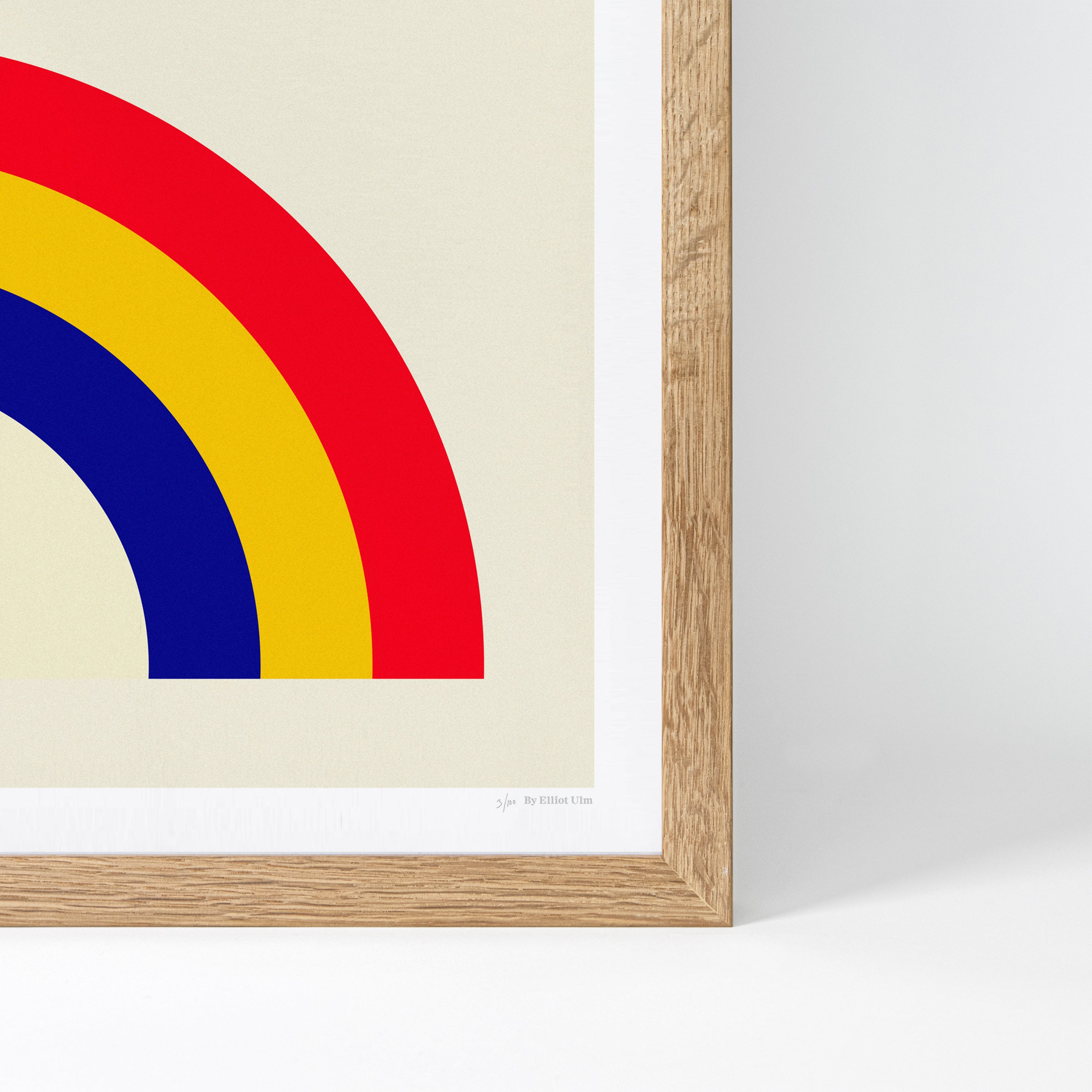 Laugh at Your Own Jokes Art Print by Elliot Ulm - NHS Rainbow– Evermade