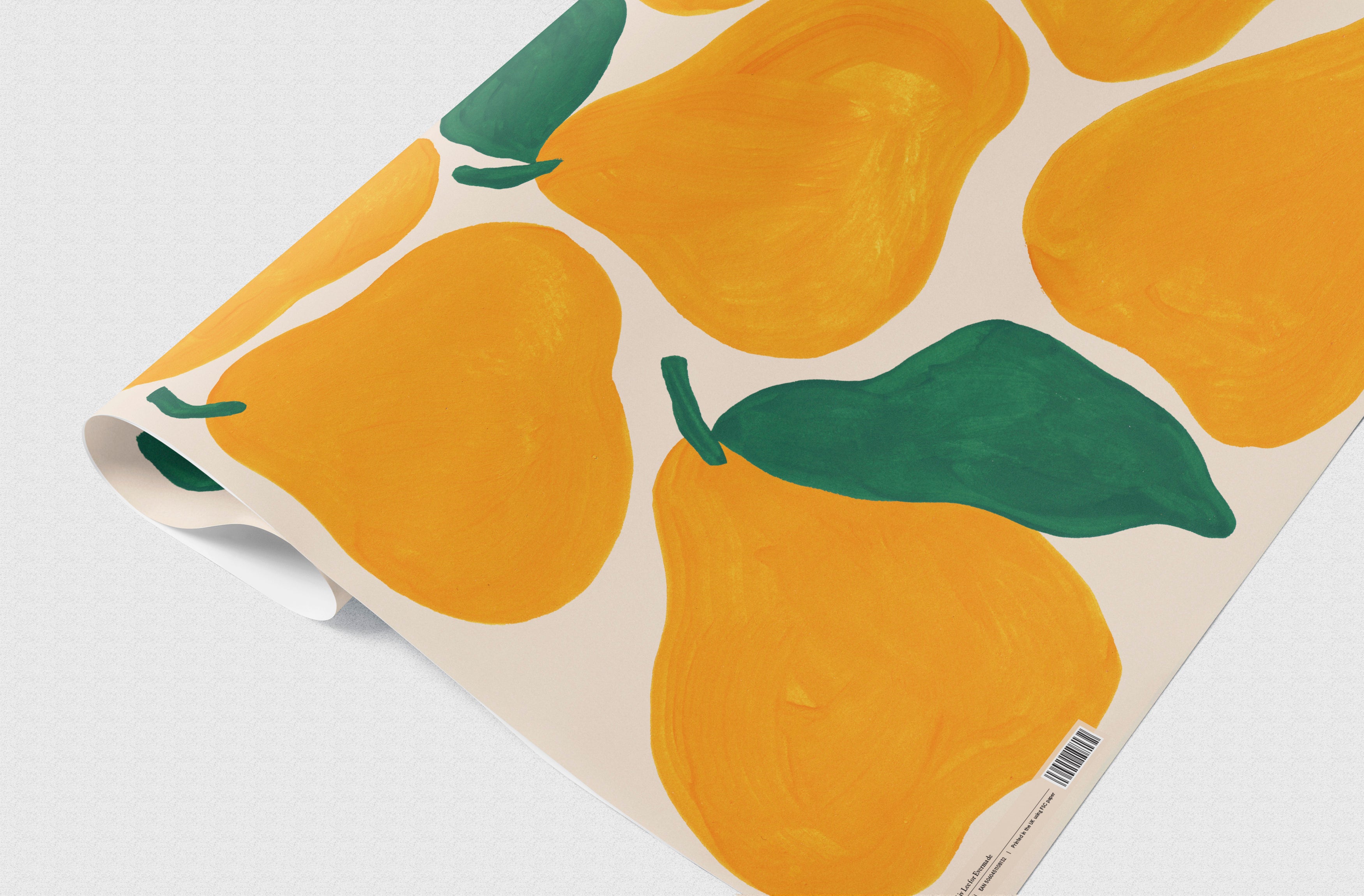 Yellow Pears Gift Wrap– Evermade
