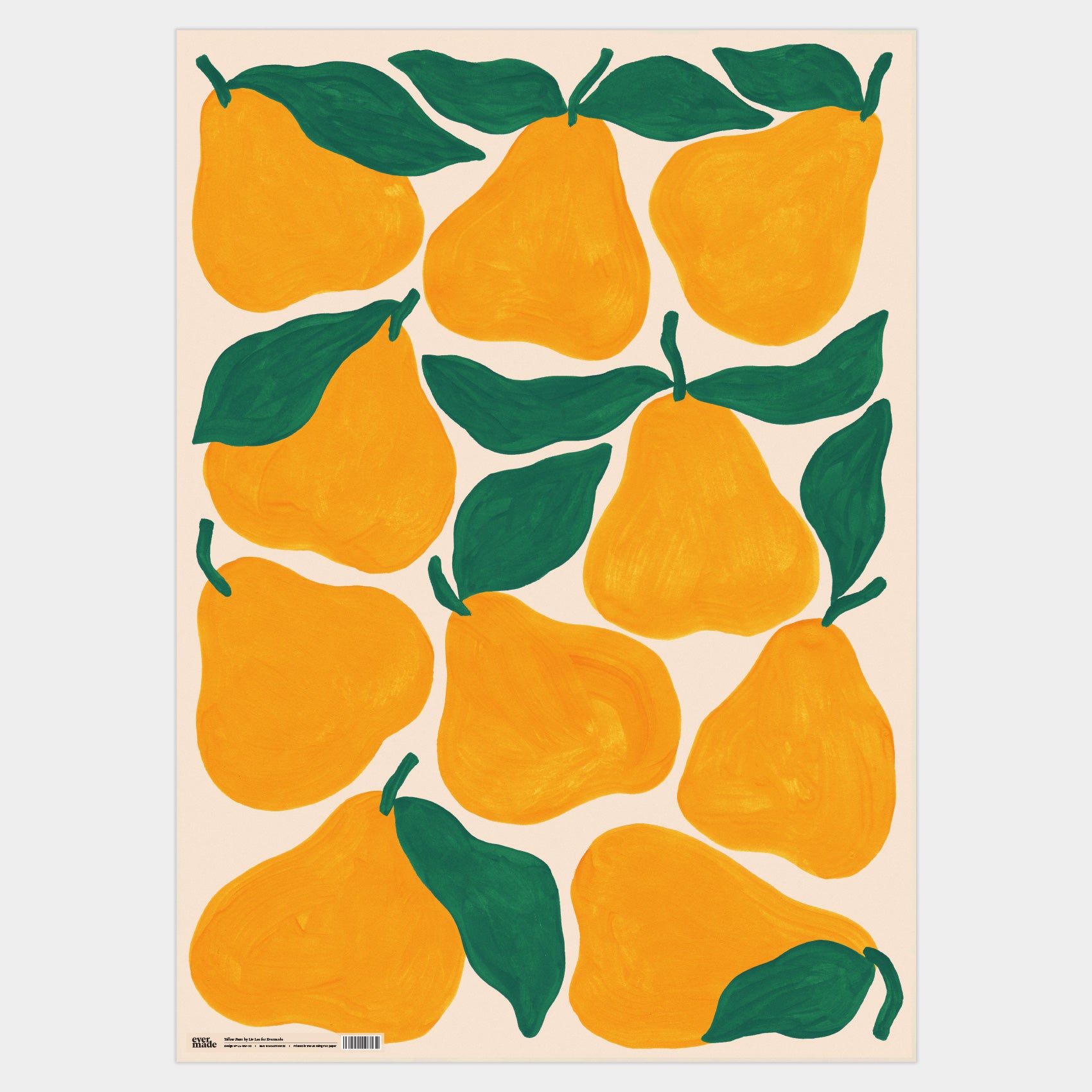 Yellow Pears Gift Wrap– Evermade