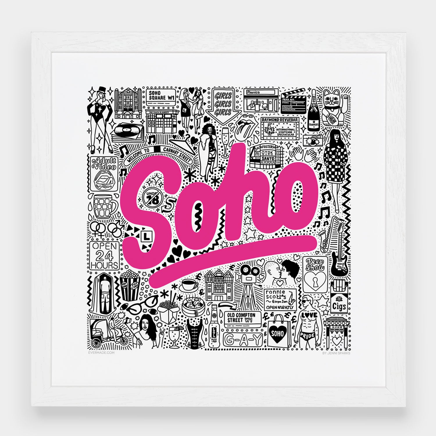 Soho Hometown Print– Evermade
